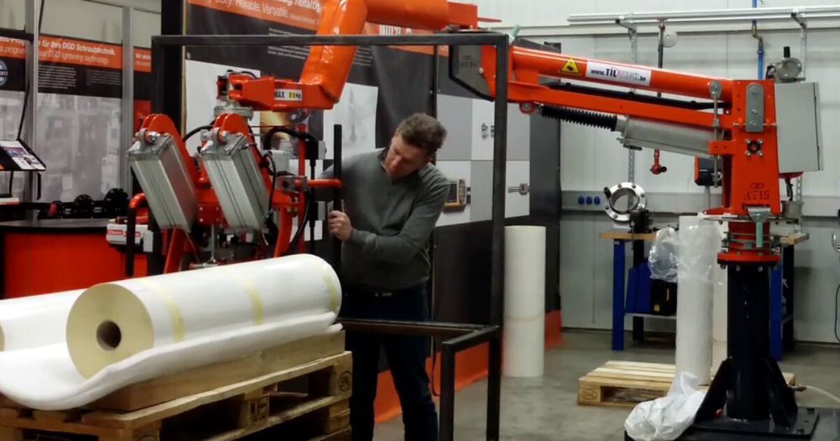 Manipulator op maat voor Agfa-Gevaert | Tiltech